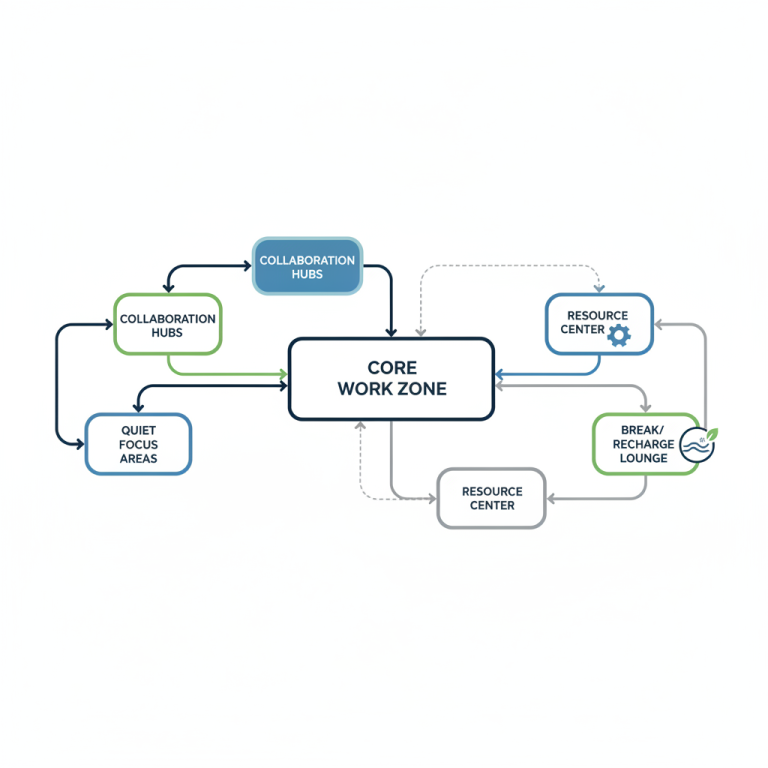 How to Arrange Office Furniture for Productivity - Wooden Furniture ...